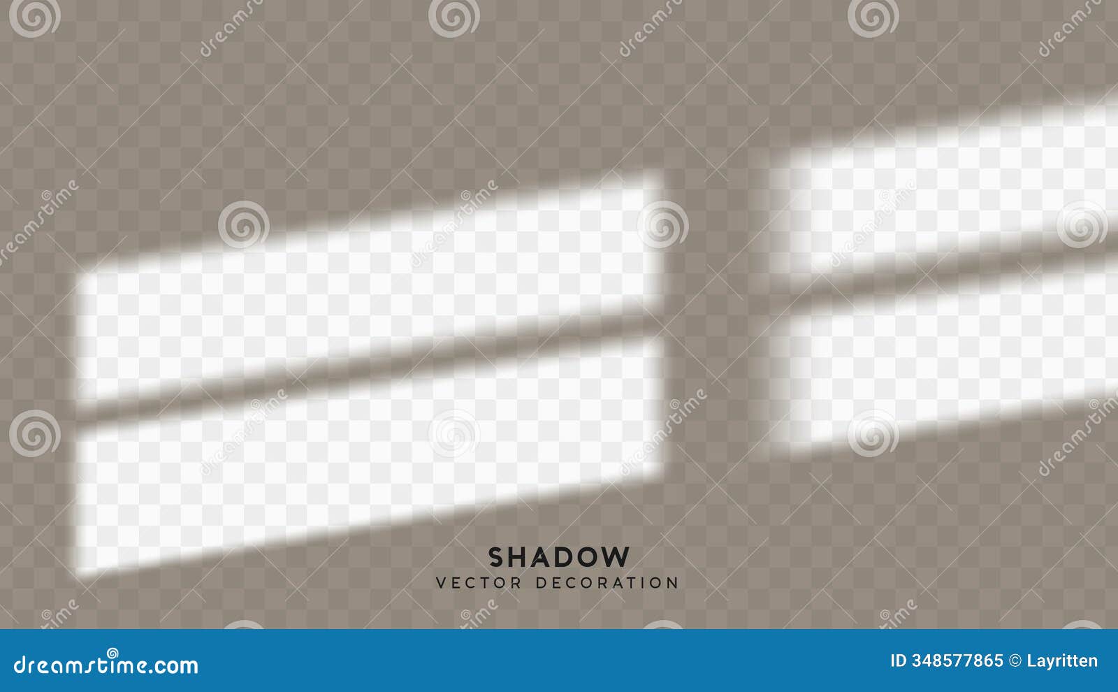 Shadow Overlay. Effect Light Transparent Shadow. Realistic Creating ...