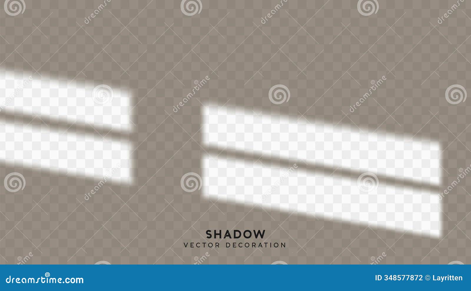 Shadow Overlay. Effect Light Transparent Shadow. Realistic Creating ...