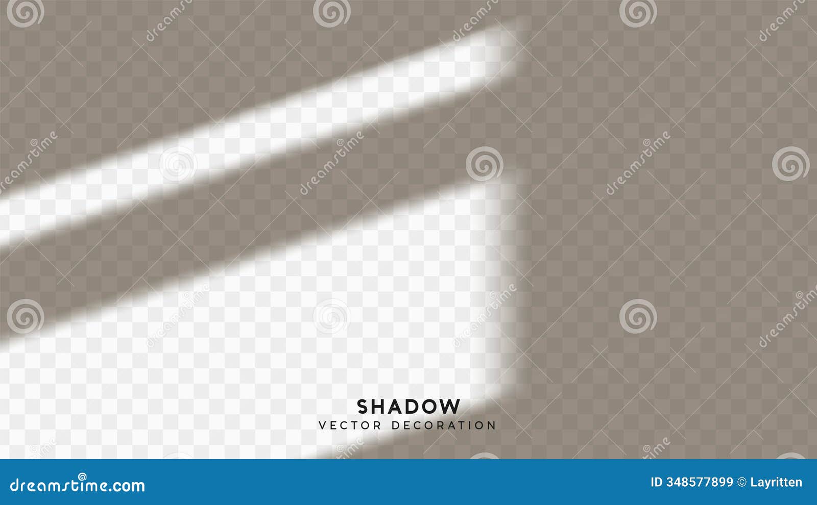 Shadow Overlay. Effect Light Transparent Shadow. Realistic Creating ...