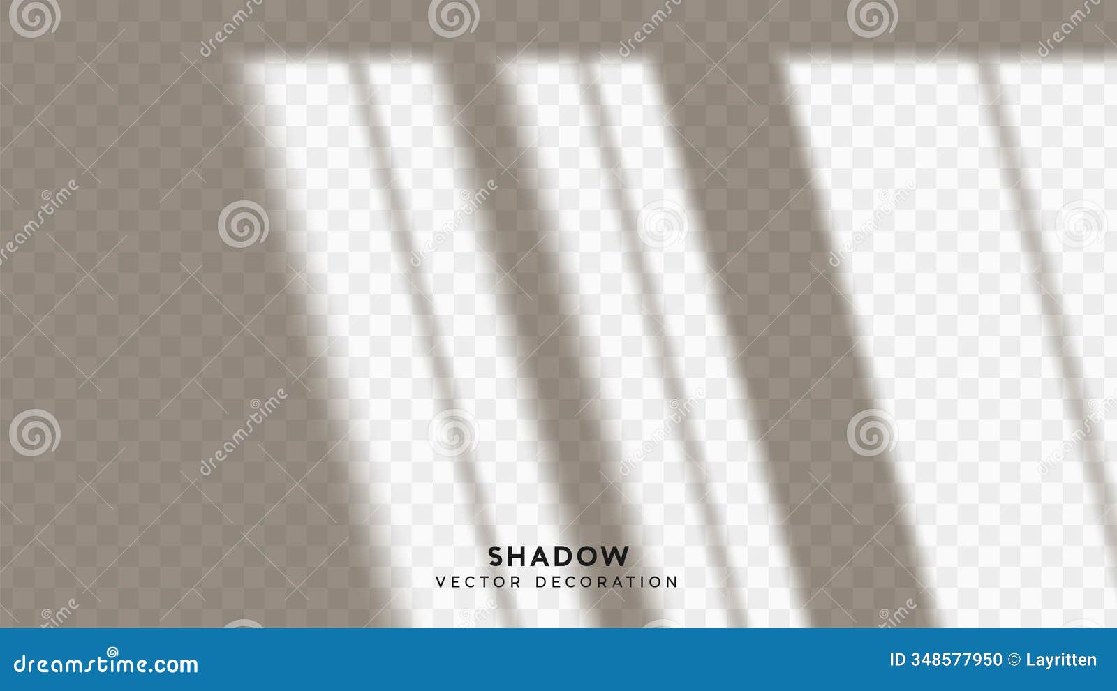 Shadow Overlay. Effect Light Transparent Shadow. Realistic Creating ...