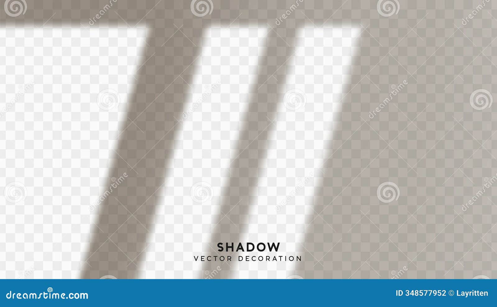 Shadow Overlay. Effect Light Transparent Shadow. Realistic Creating ...