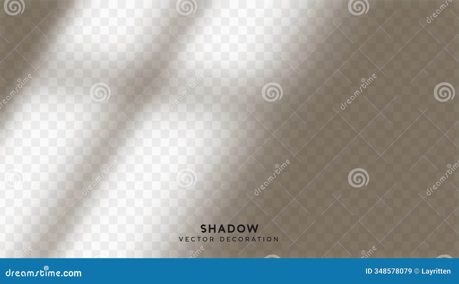 Shadow Overlay. Effect Light Transparent Shadow. Realistic Creating ...