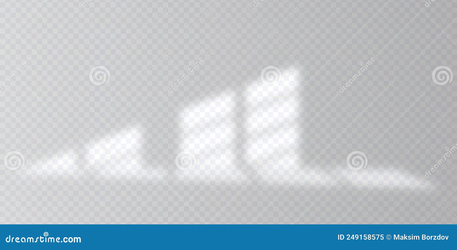 Shadow Overlay Effect. Soft Light and Shadows Stock Vector ...