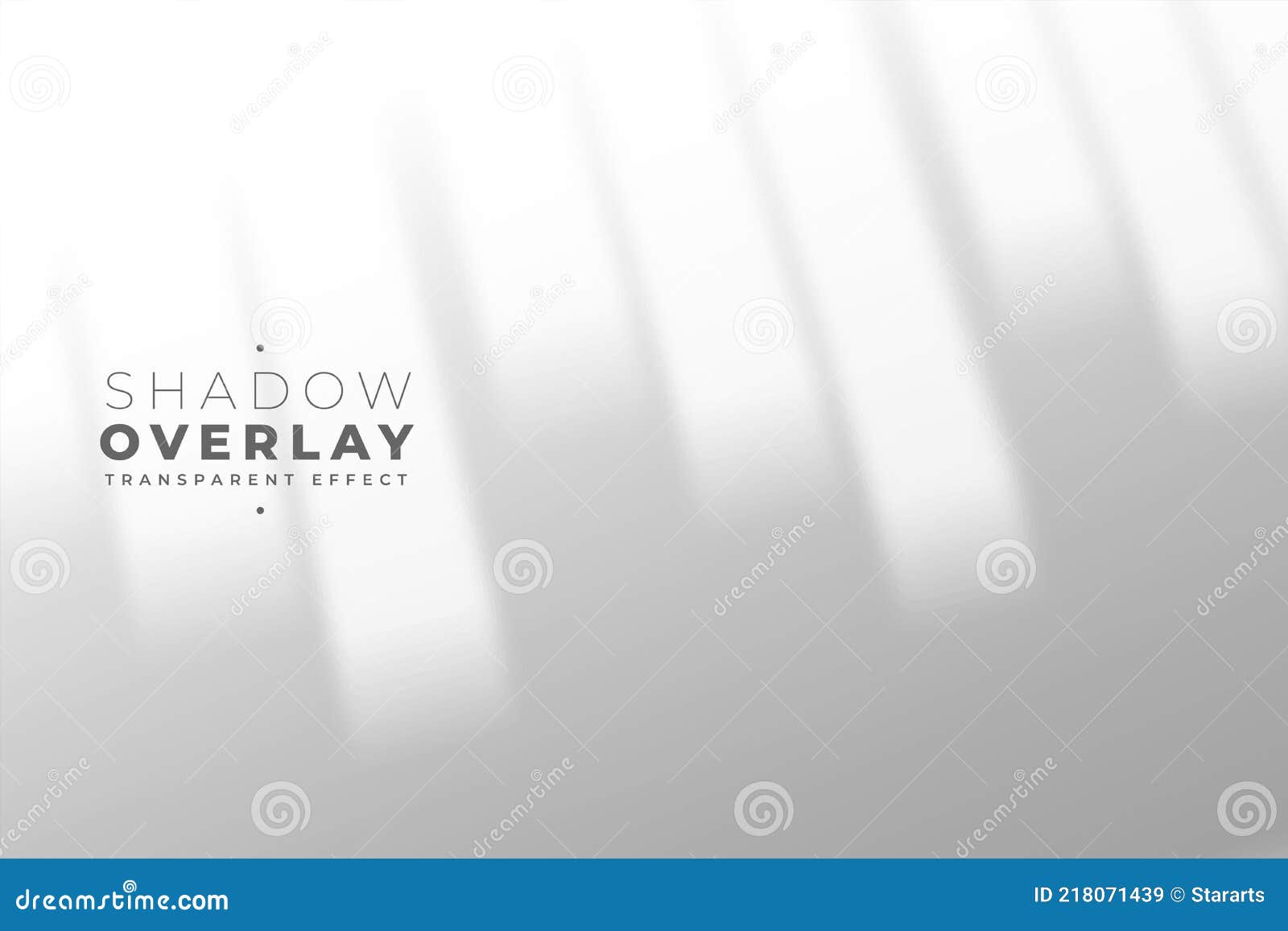 Shadow Overlay Effect Transparent Light Stock Vector - Illustration of ...