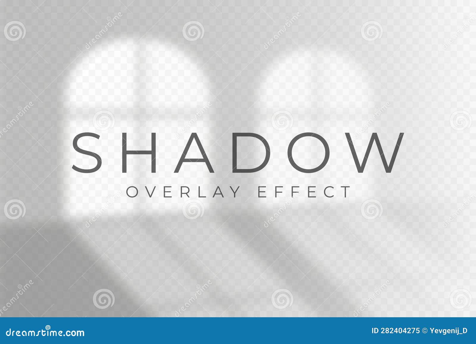 Shadow Overlay Effect. Transparent Soft Light and Shadow from Window ...