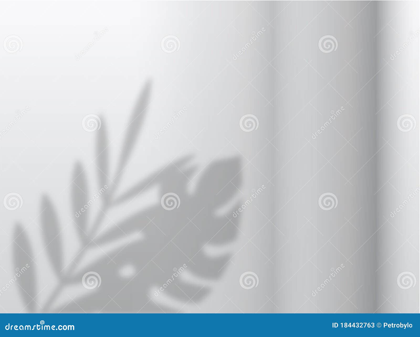 Shadow Overlays Mockups for Presentations. Set with the Effect of Sun ...