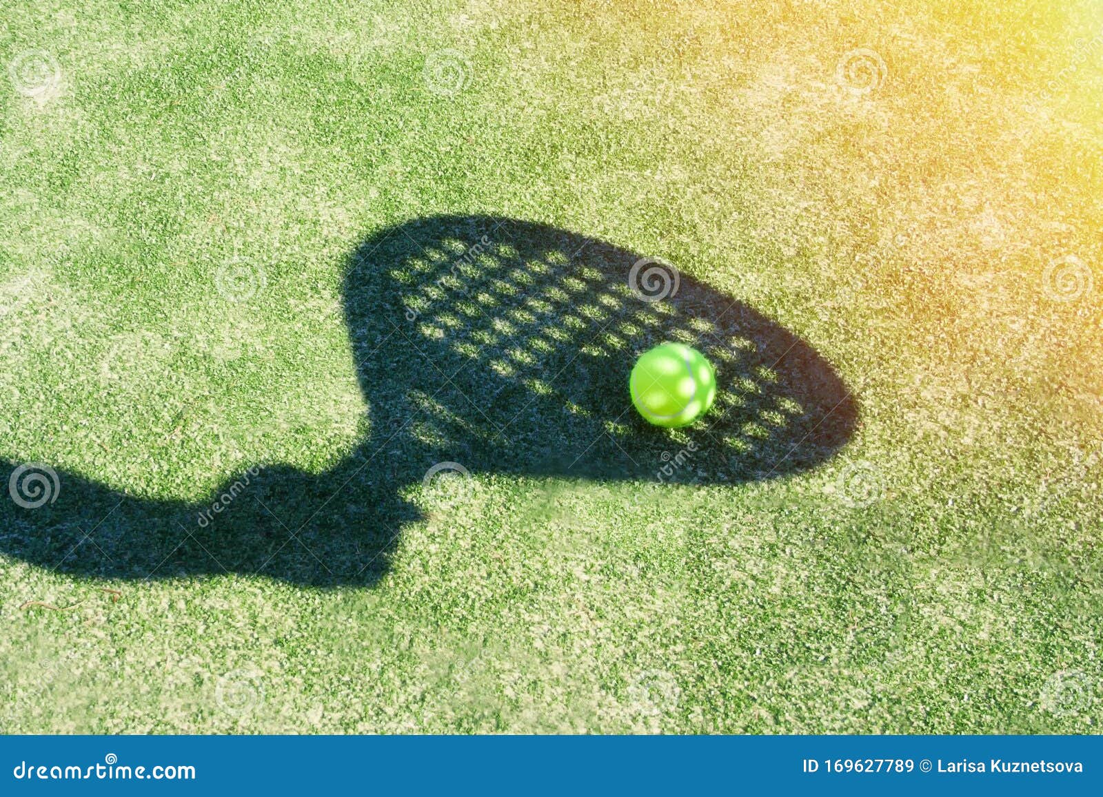Shadow from padel racket stock image. Image of game - 169627789