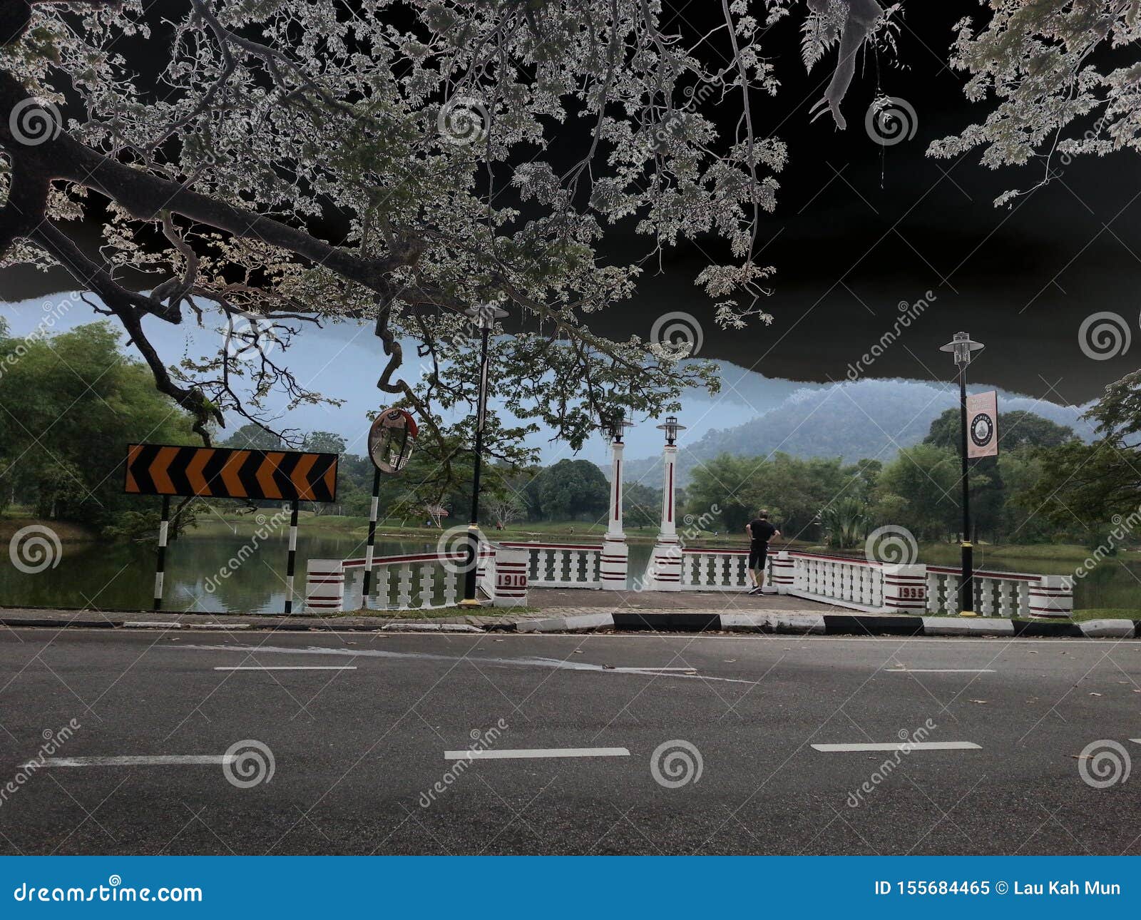 Shadow Park. stock image. Image of step, park, beautiful - 155684465