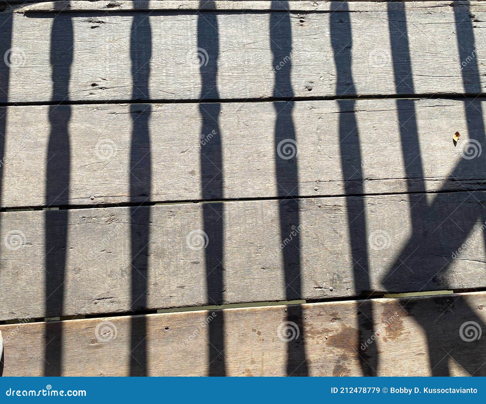 Shadow Pattern Wood in the Dock Stock Image - Image of wall, line ...