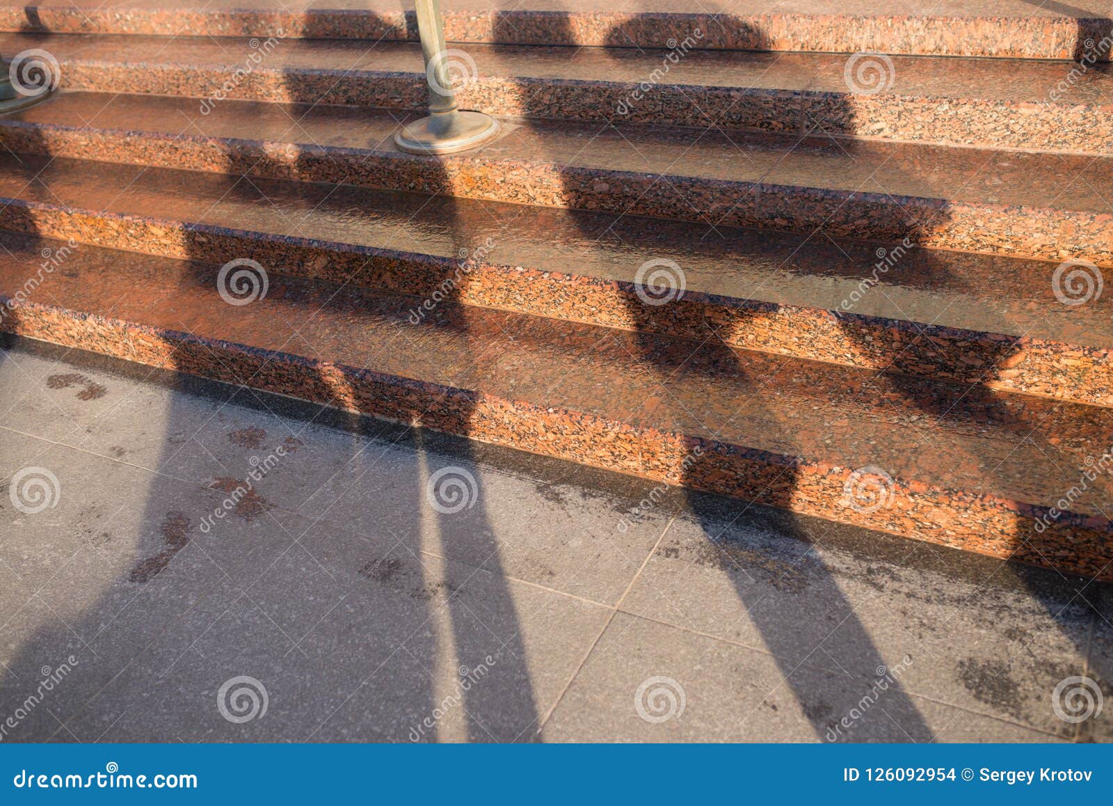 Shadow on the Pavement. Street Photography. Stock Photo - Image of ...