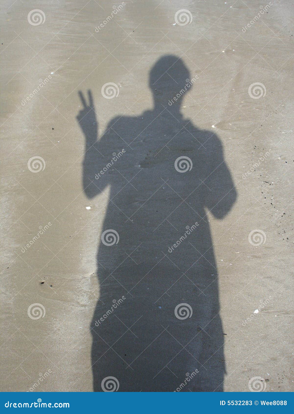 Shadow with peace sign stock image. Image of sign, tranquility - 5532283