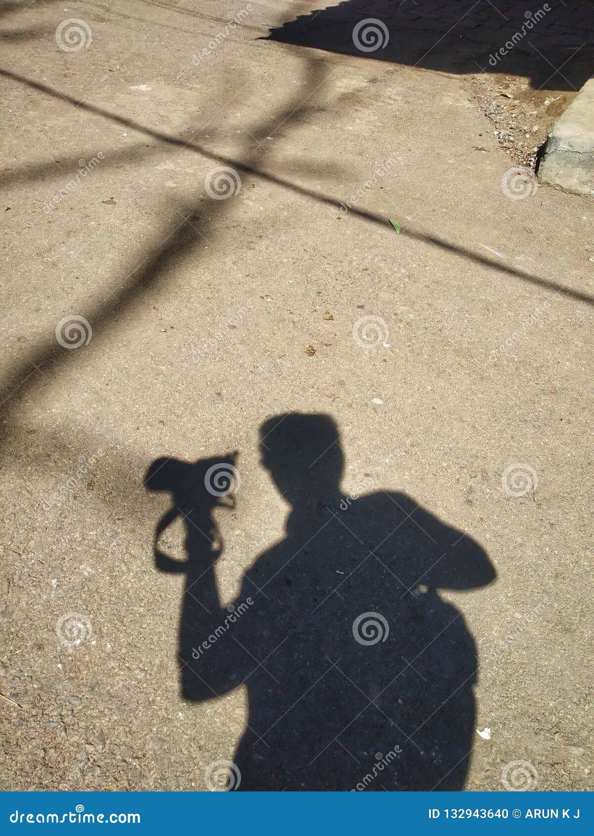 Shadow Of Photographer Takes A Shoot Of Interior Design | CartoonDealer ...