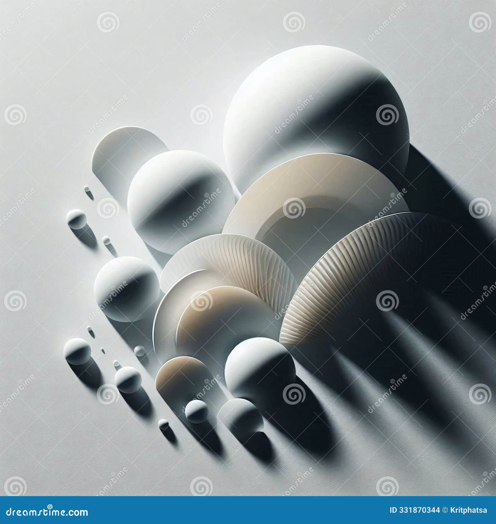 Shadow Play: Bright White Paper with Subtle Abstract Shadows Generator ...