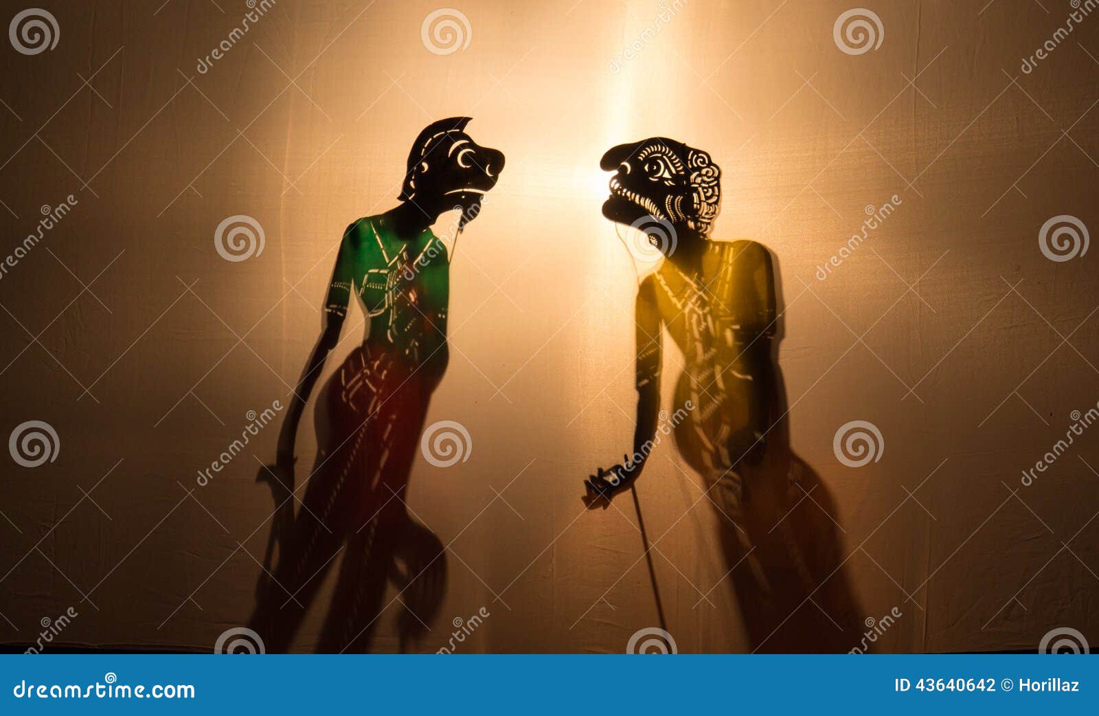 Shadow play stock photo. Image of show, shadow, thai - 43640642