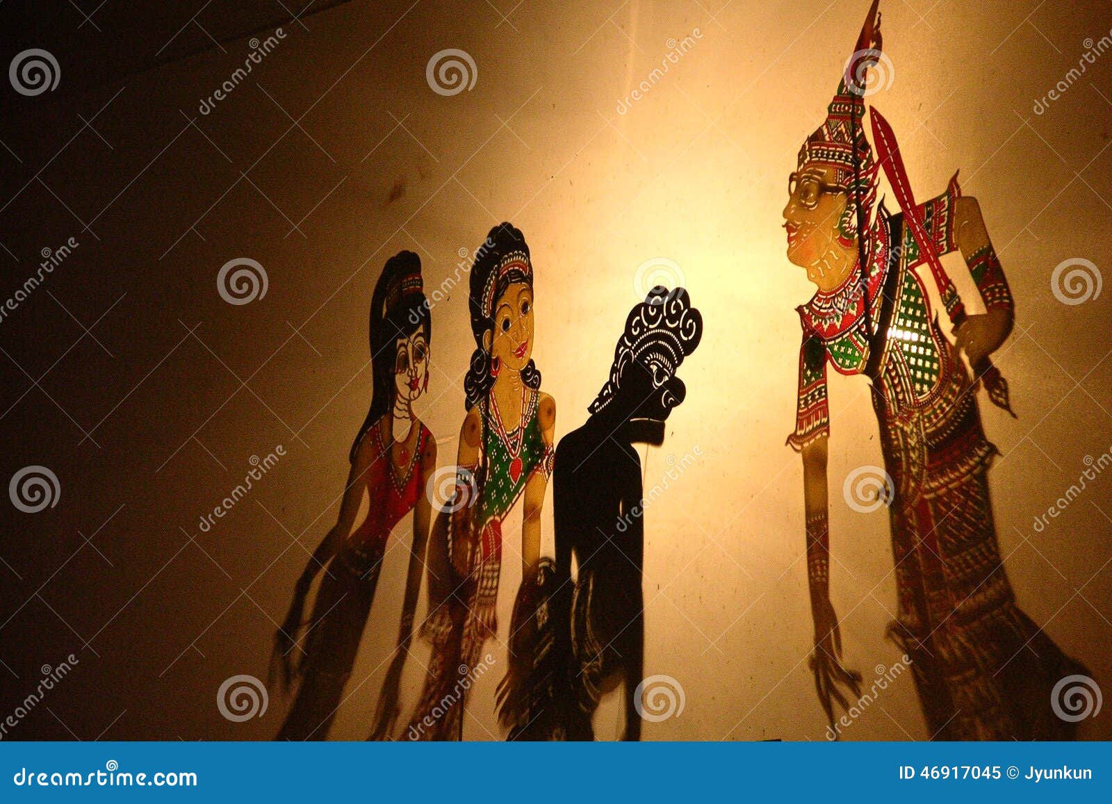 Shadow play stock image. Image of shadow, play, storytelling - 46917045