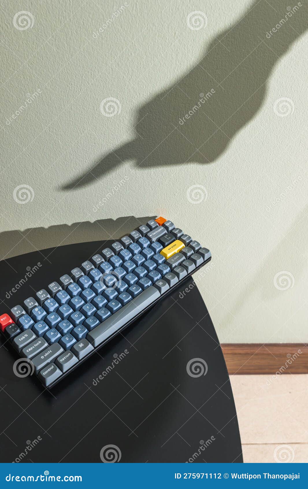 Shadow Play a Gaming Keyboard Stock Photo - Image of keyboard, lighting ...
