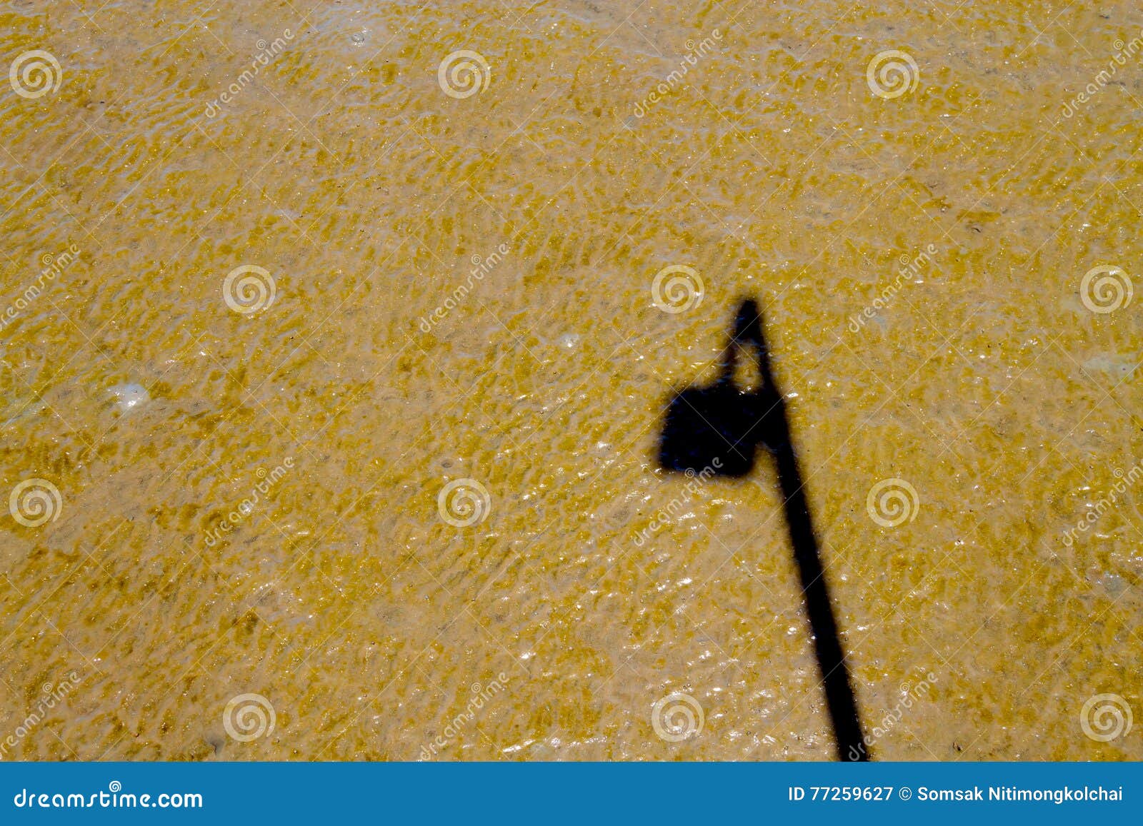Shadow of the Power Pole on Sand Stock Image - Image of high, steel ...