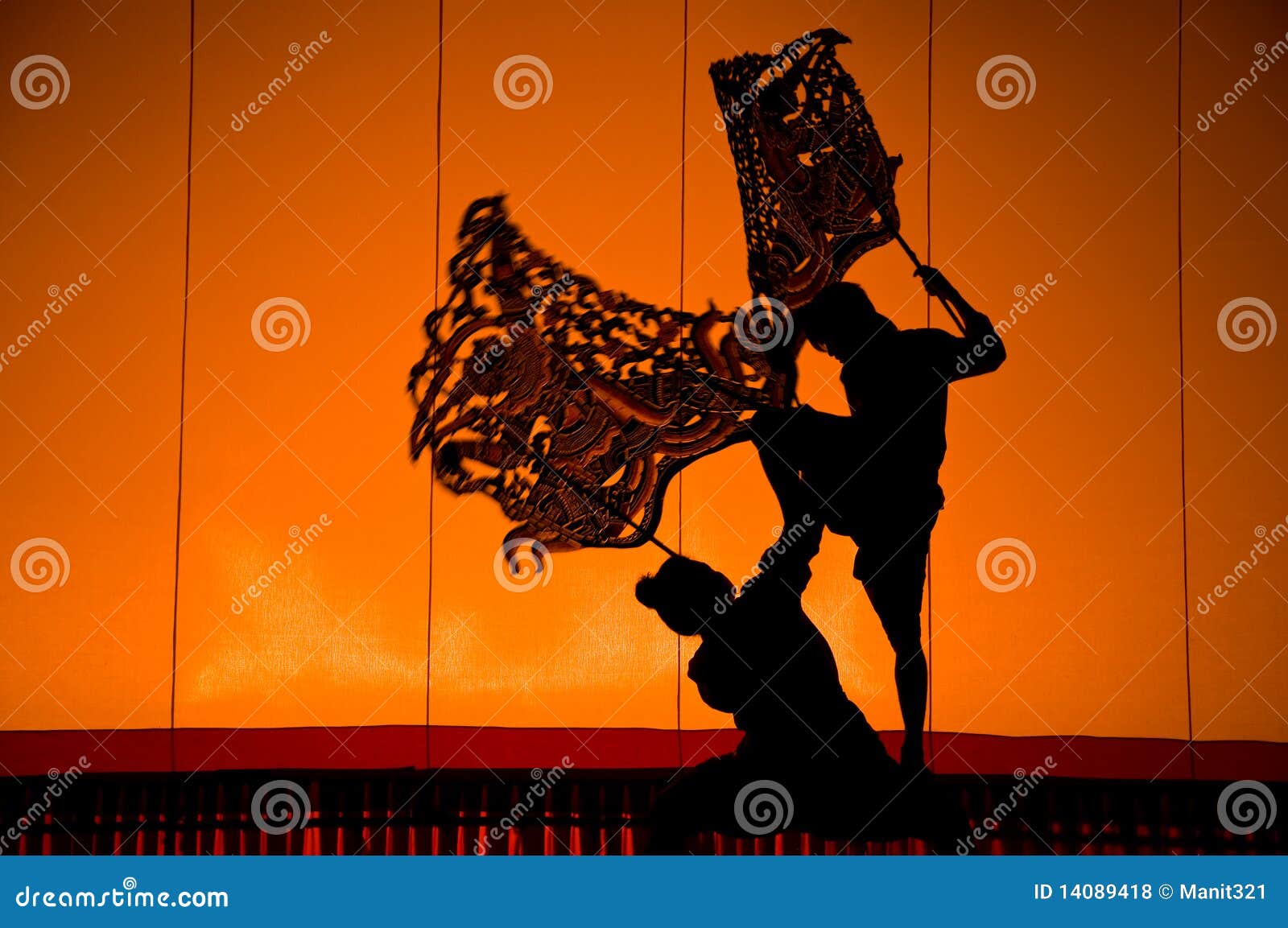 Shadow Puppet Or Wayang Kulit Royalty-Free Stock Photo | CartoonDealer ...