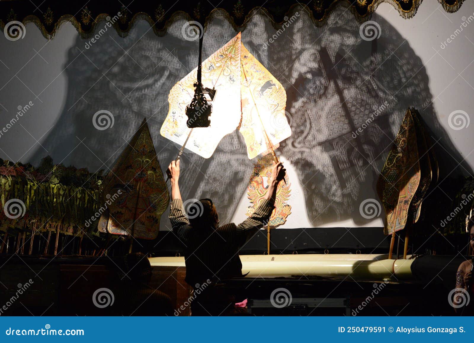 Shadow Puppet Show is a Traditional Indonesian Art that Mainly Develops ...