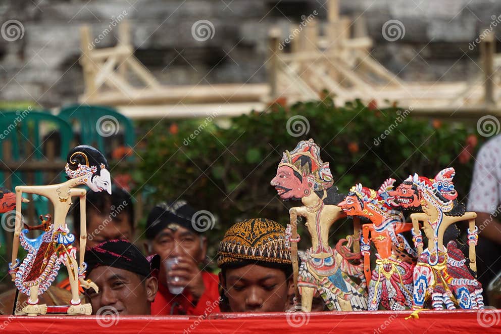 Shadow Puppet Show (wayang Krucil). Wayang Krucil is a Wayang ...