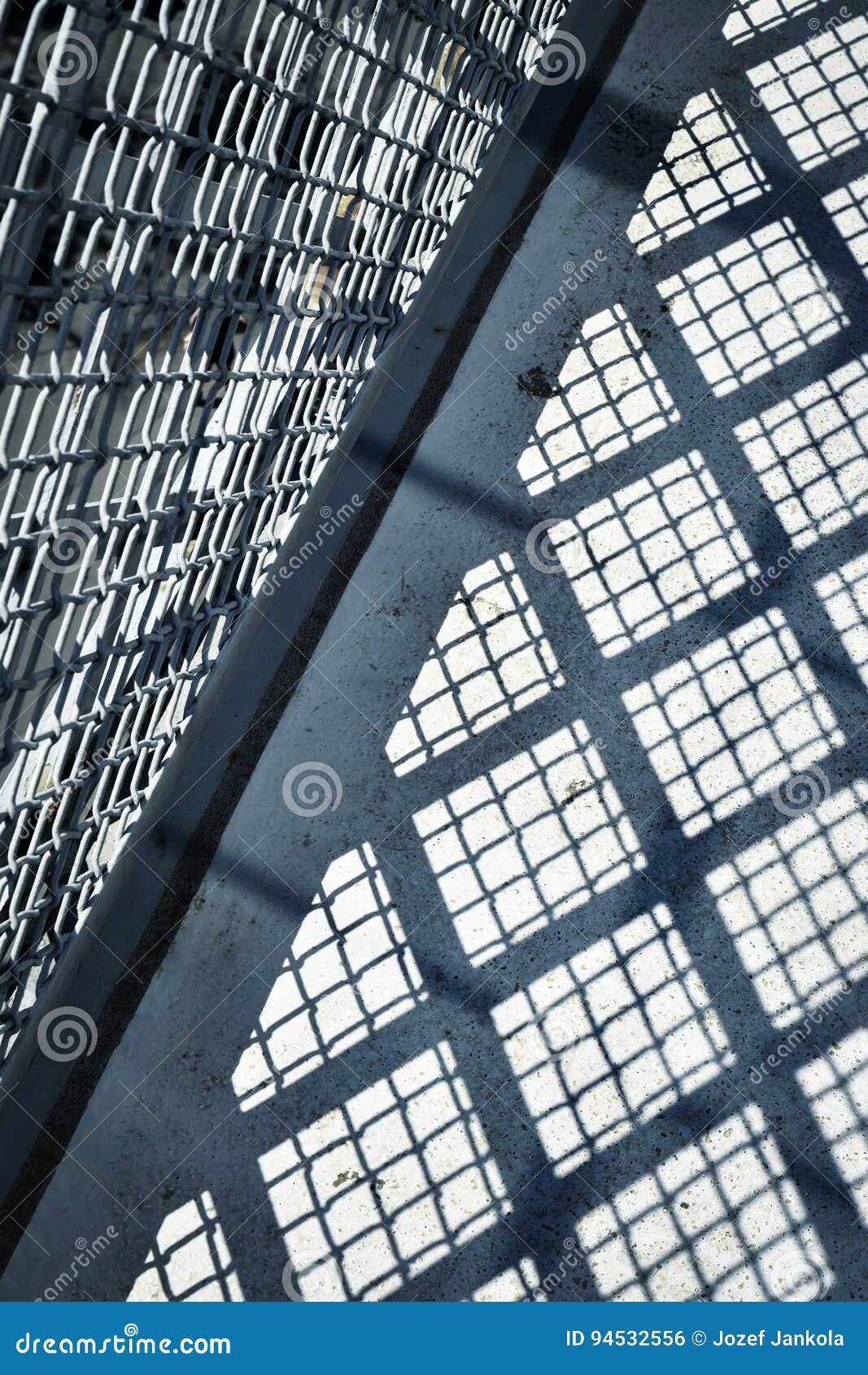Shadow Railings on Concrete Stock Photo - Image of bridge, shadow: 94532556