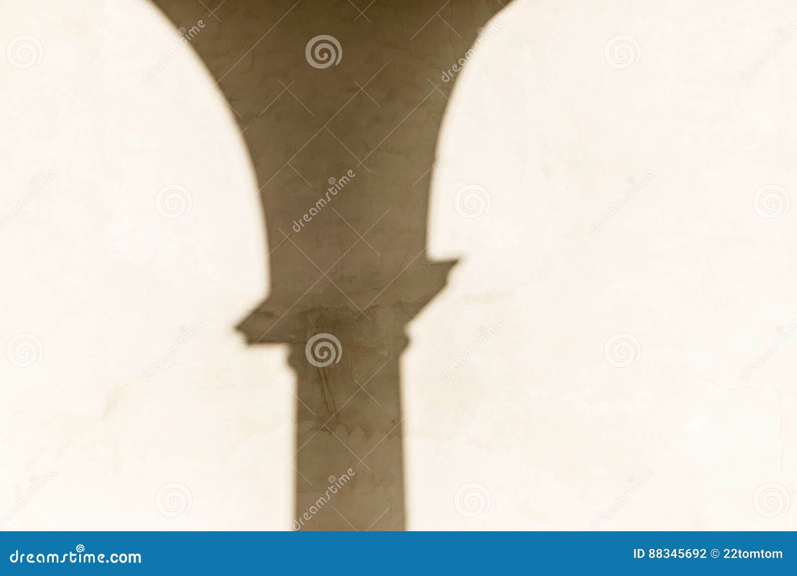 Shadow of a Roman Column As Background Stock Photo - Image of antique ...