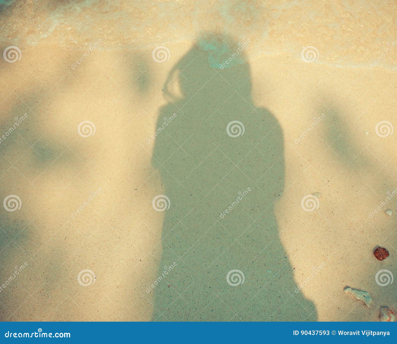 Shadow on the sand stock image. Image of shadow, friend - 90437593