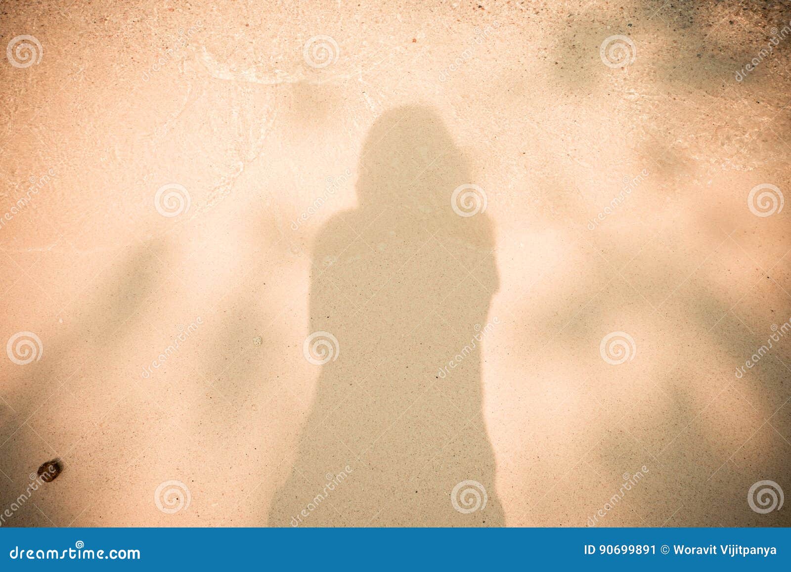 Shadow on the sand stock image. Image of cutout, figure - 90699891
