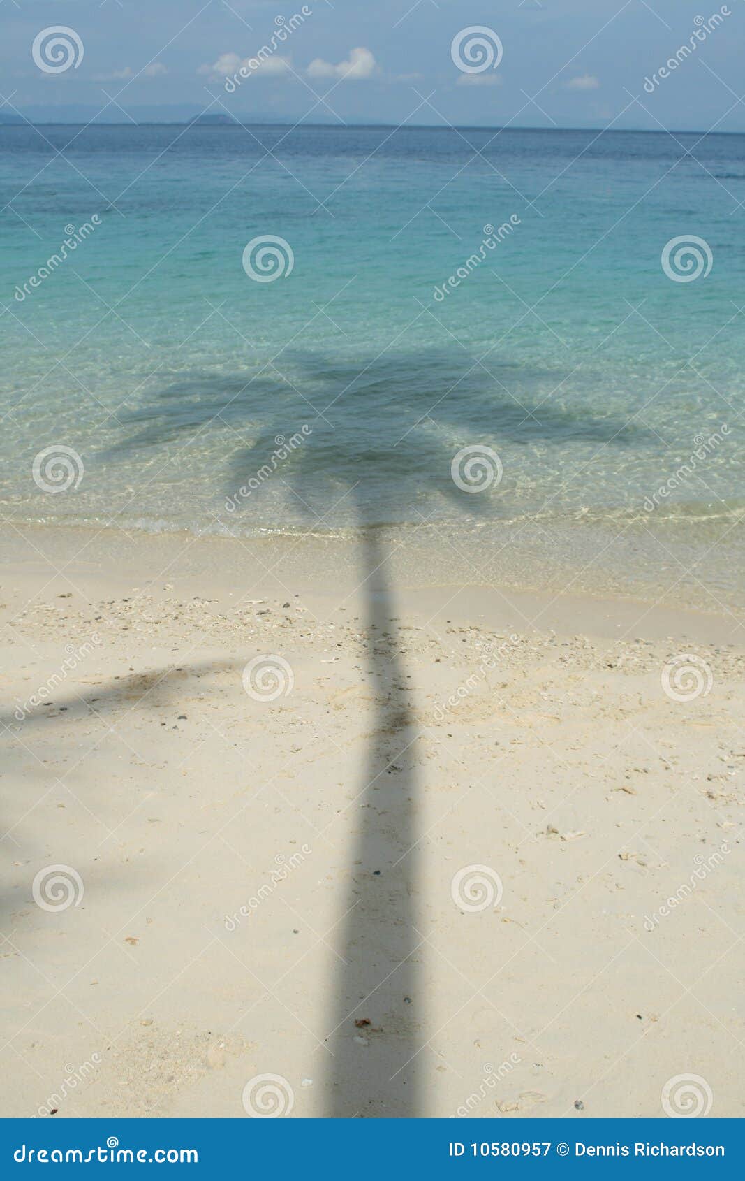 Shadow on the sea stock image. Image of shadow, coconut - 10580957