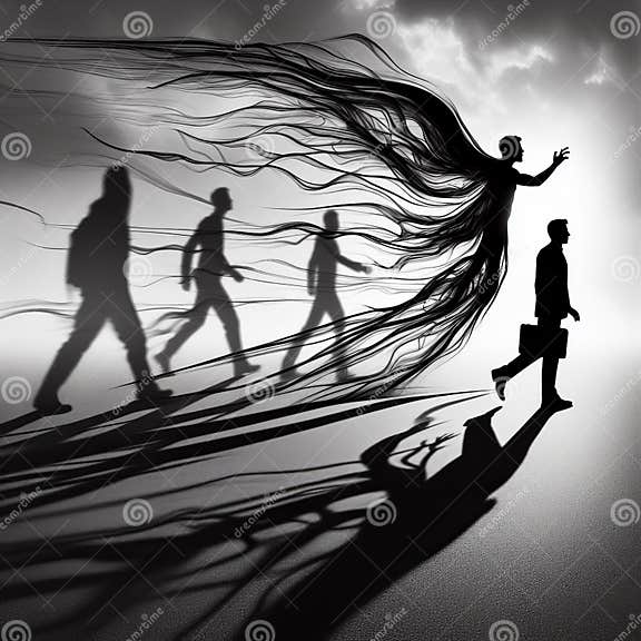 Shadow Shift the Movement of a Shadow Caused by Changes N the Stock ...