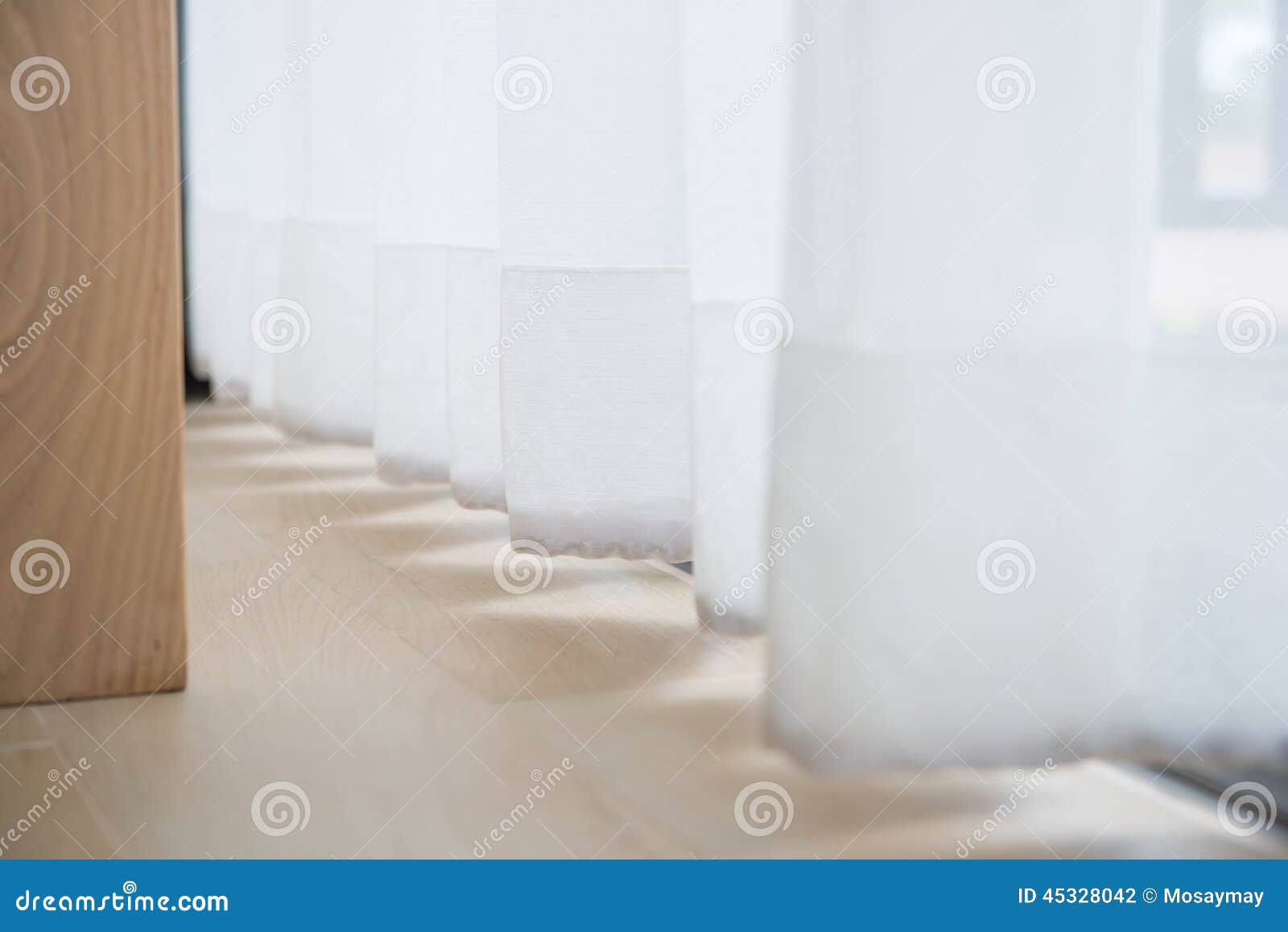 Sun Shining Through Curtains Stock Photo | CartoonDealer.com #41060886