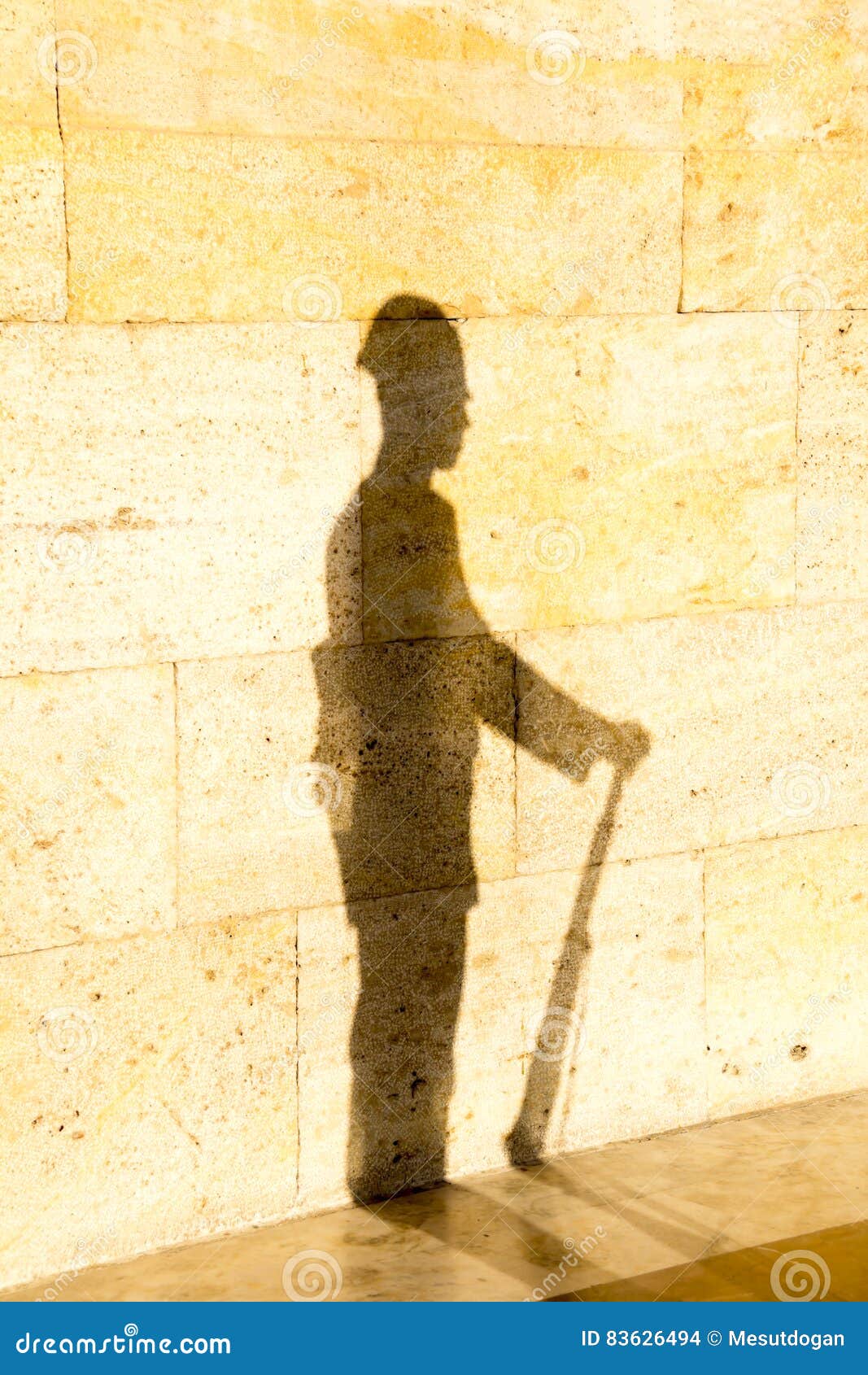 Shadow of a soldier stock photo. Image of automatic, terminal - 83626494