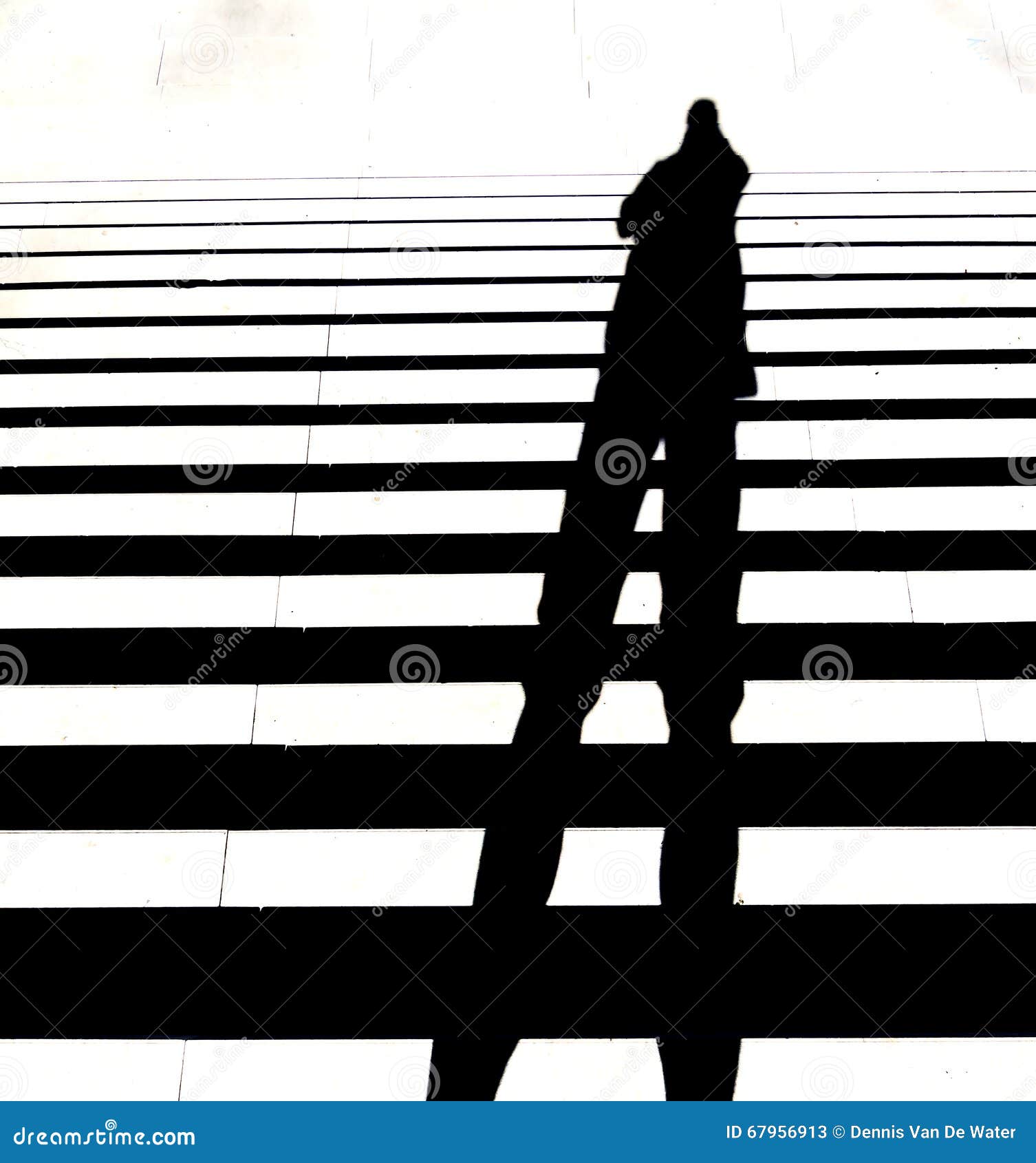 Shadow And Old Stairs With Railing Royalty-Free Stock Photo ...