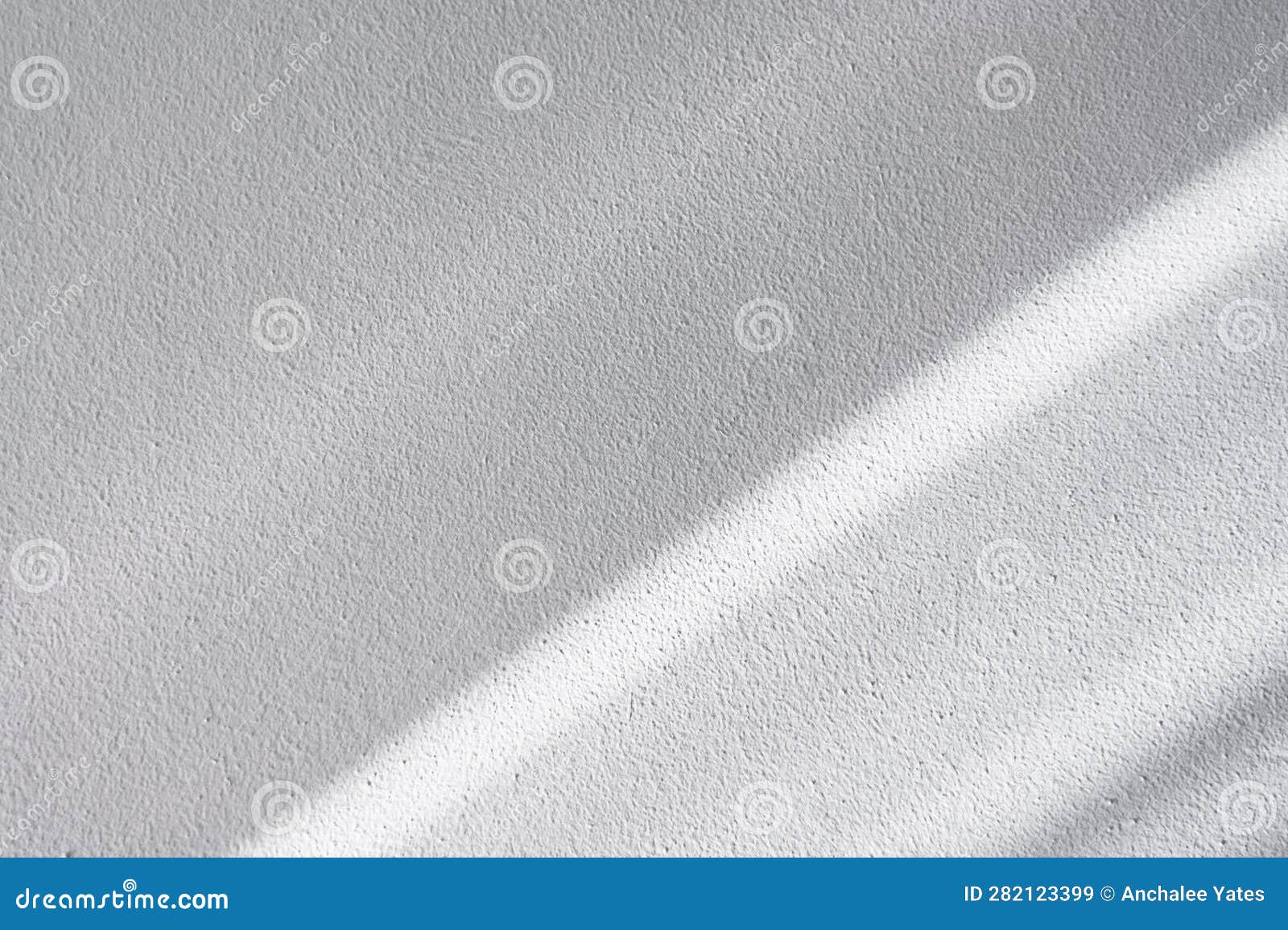 Shadow Striped Diagonal Sunlight Reflection from Window on White Wall ...