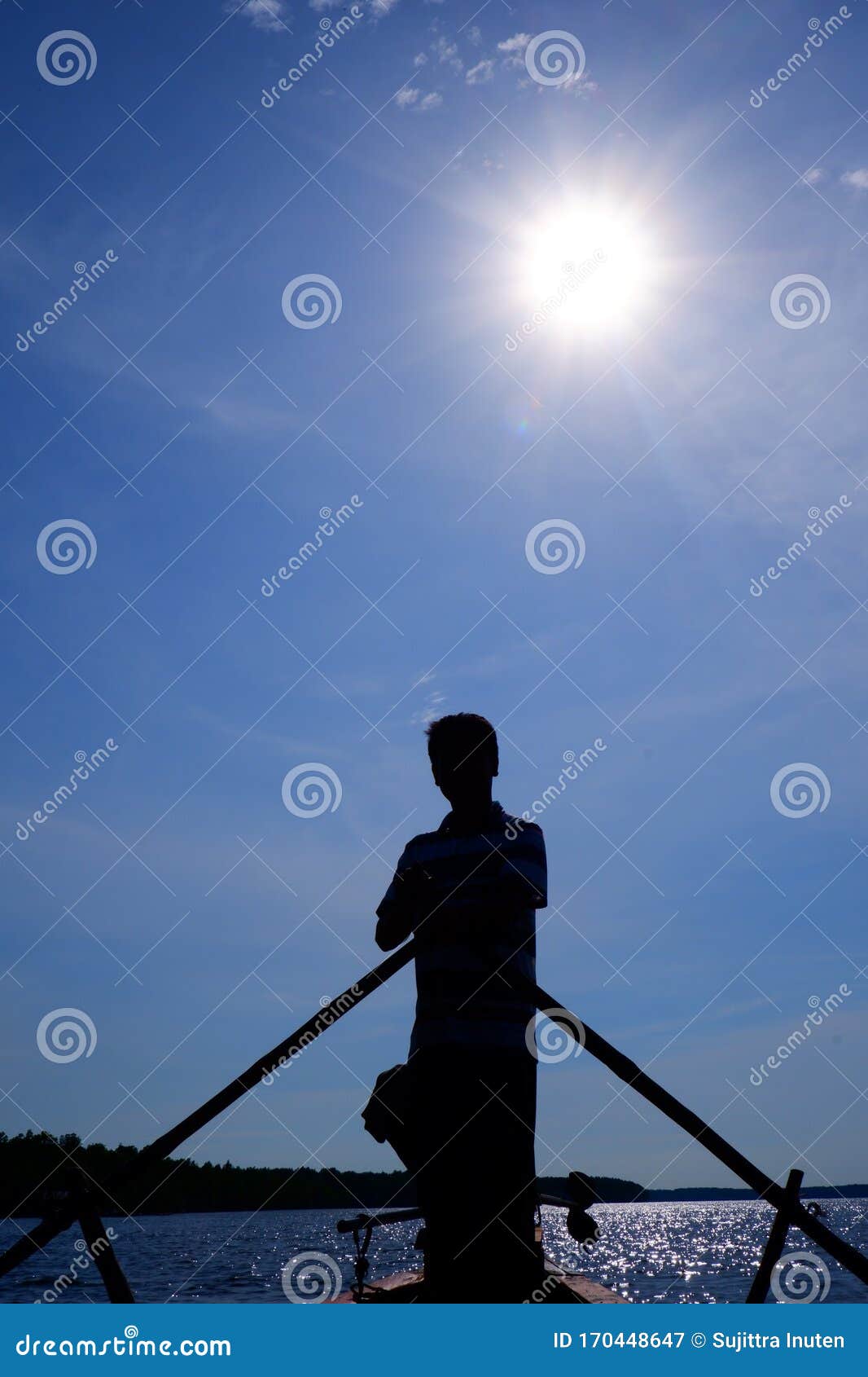 Shadow from the Sun in Thungwa,Satun Stock Image - Image of shadow ...