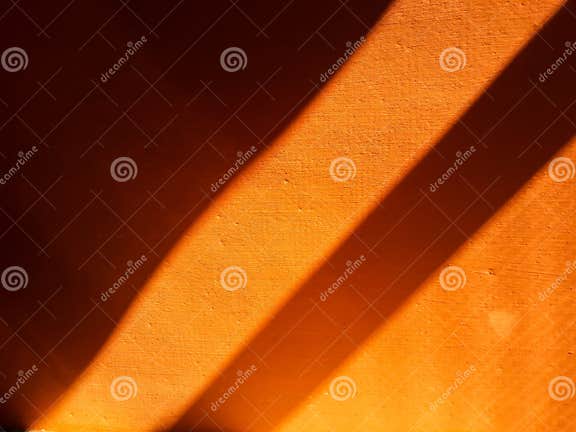 Shadow of Sunshine in Summer. Wall Background Stock Image - Image of ...