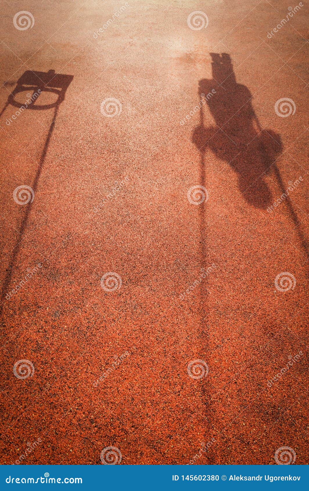 Shadow of a swing stock photo. Image of baby, childhood - 145602380