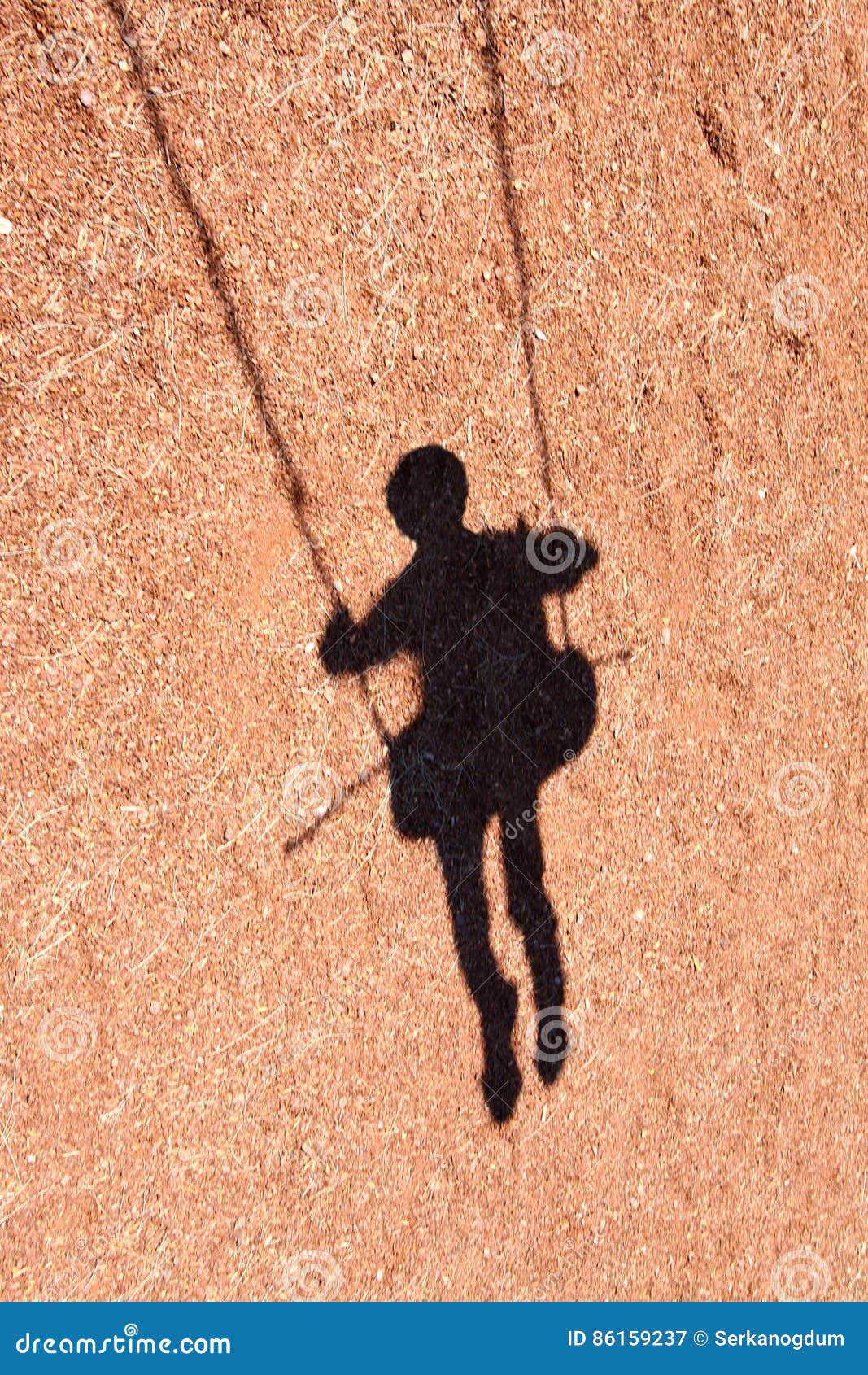 Shadow on the swing stock image. Image of shadow, swing - 86159237