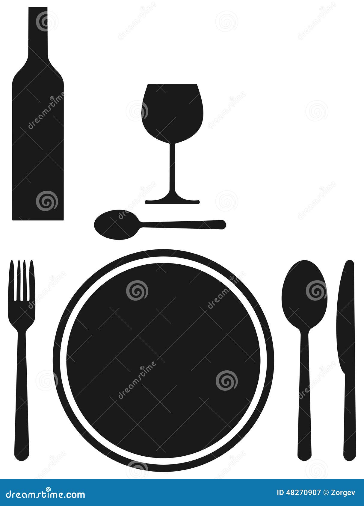 Shadow table covered stock illustration. Illustration of cook - 48270907
