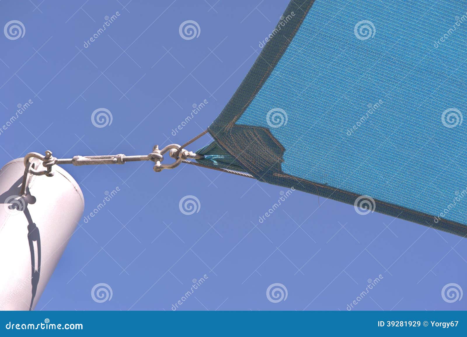 Shadow Tent Over Children S Playground Stock Image - Image of fixture ...