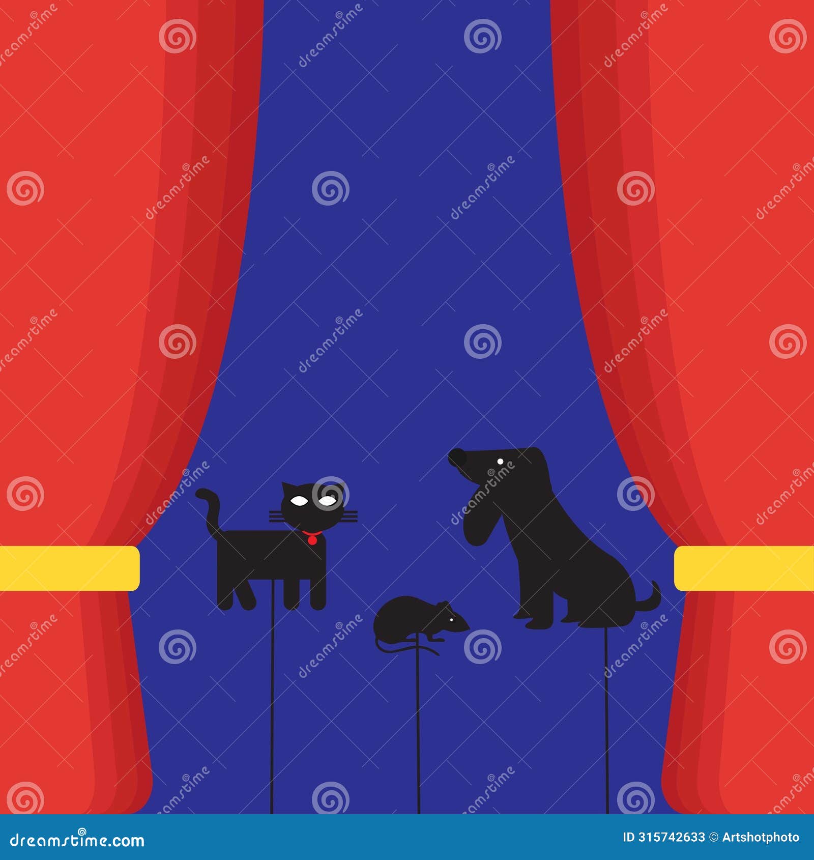 Shadow Puppet: Vector | CartoonDealer.com #5934024