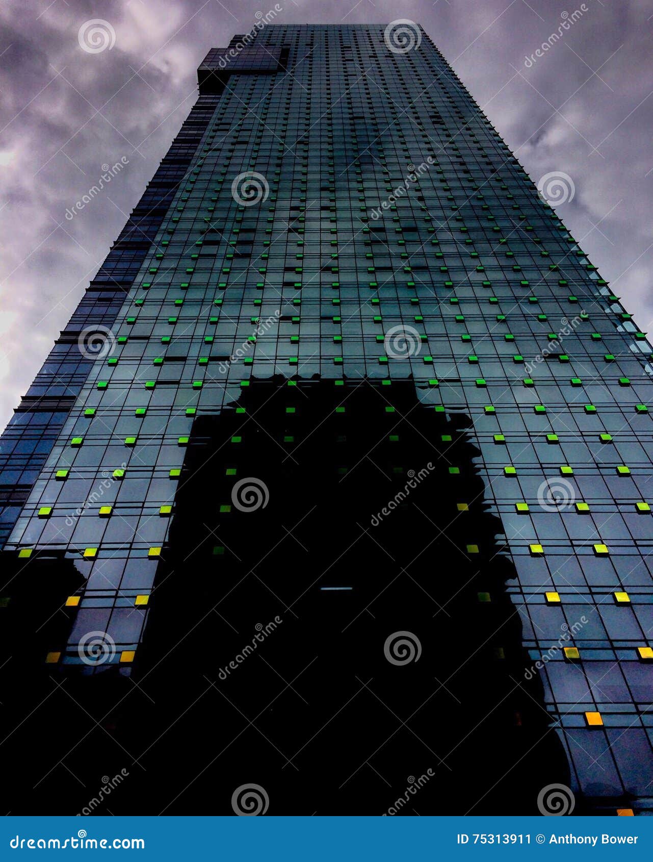 Shadow tower stock image. Image of tower, shadow, architecture - 75313911