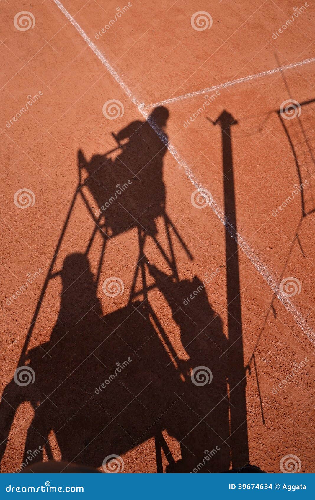 A shadow stock photo. Image of court, volleyball, shade - 39674634