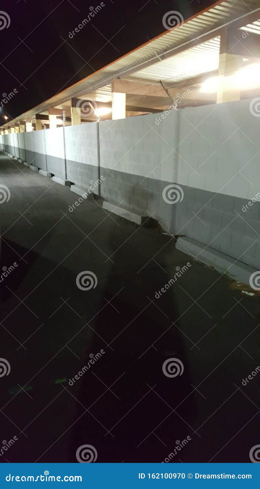 Shadow stock photo. Image of night, wall, walk, shadow - 162100970