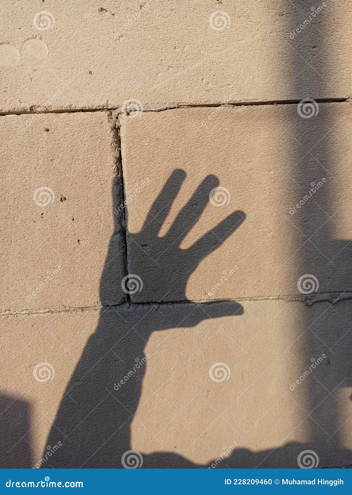 Shadow waving on the wall stock photo. Image of soil - 228209460