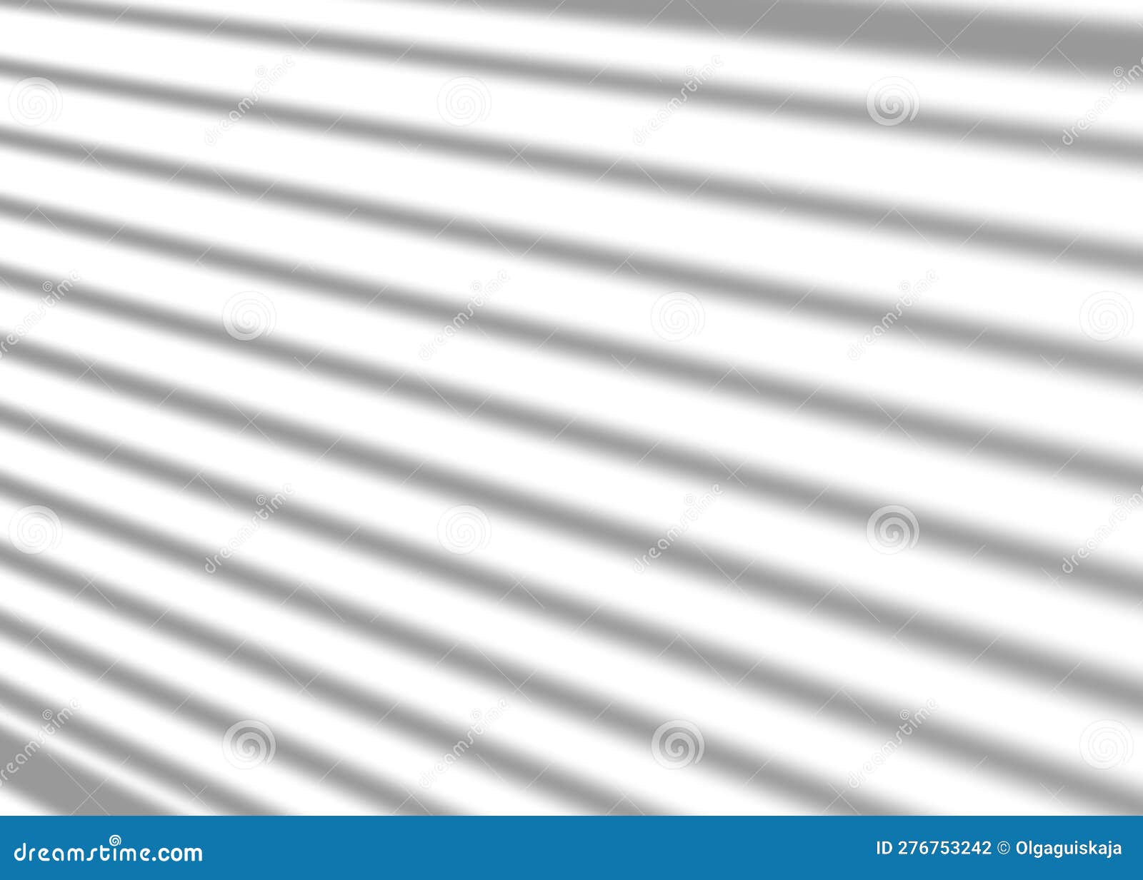 Shadow from Window Blinds, Overlay Effect. Realistic Gray Shadow on ...