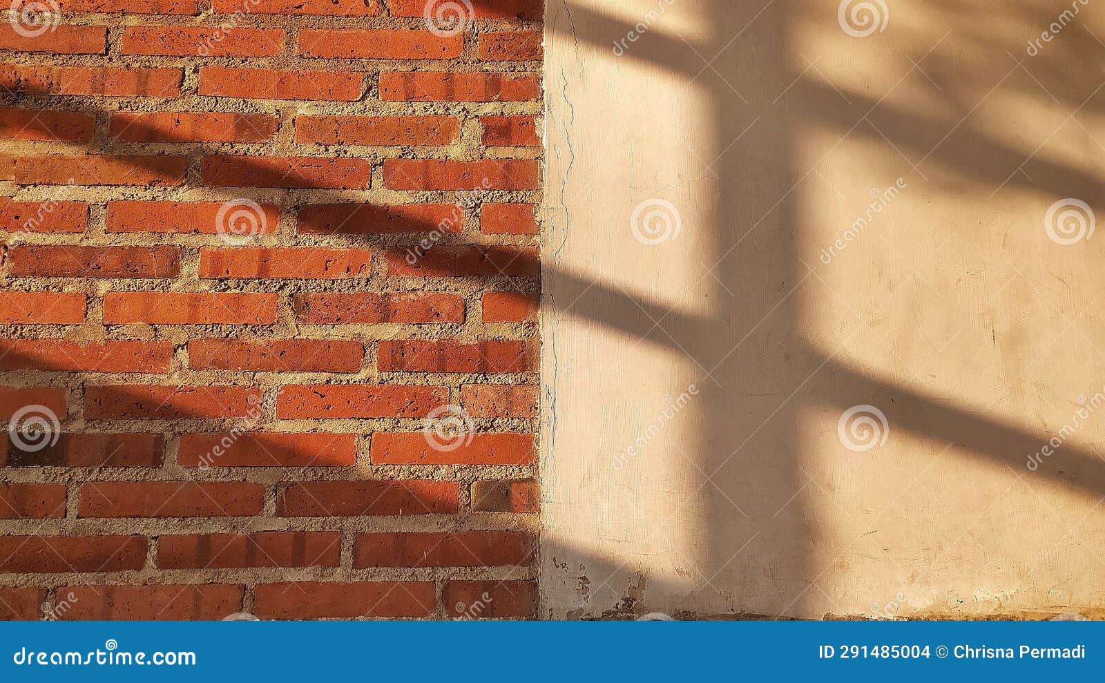 Half Brick Wall And Half Concrete Texture Royalty-Free Stock ...