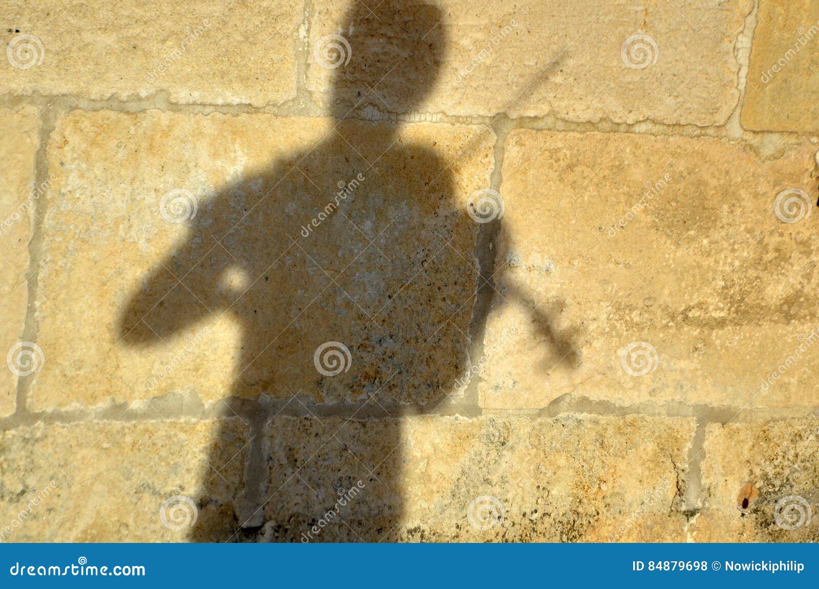 Shadow of the Woman Playing the Violin Stock Photo - Image of human ...