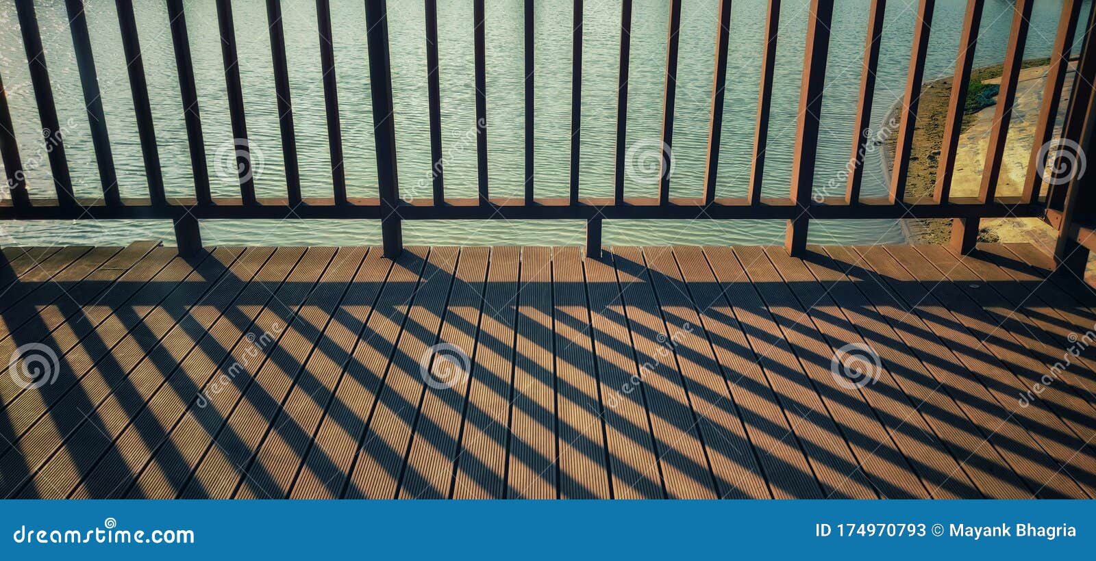 Shadow Through Wooden Battens Stock Photography | CartoonDealer.com ...