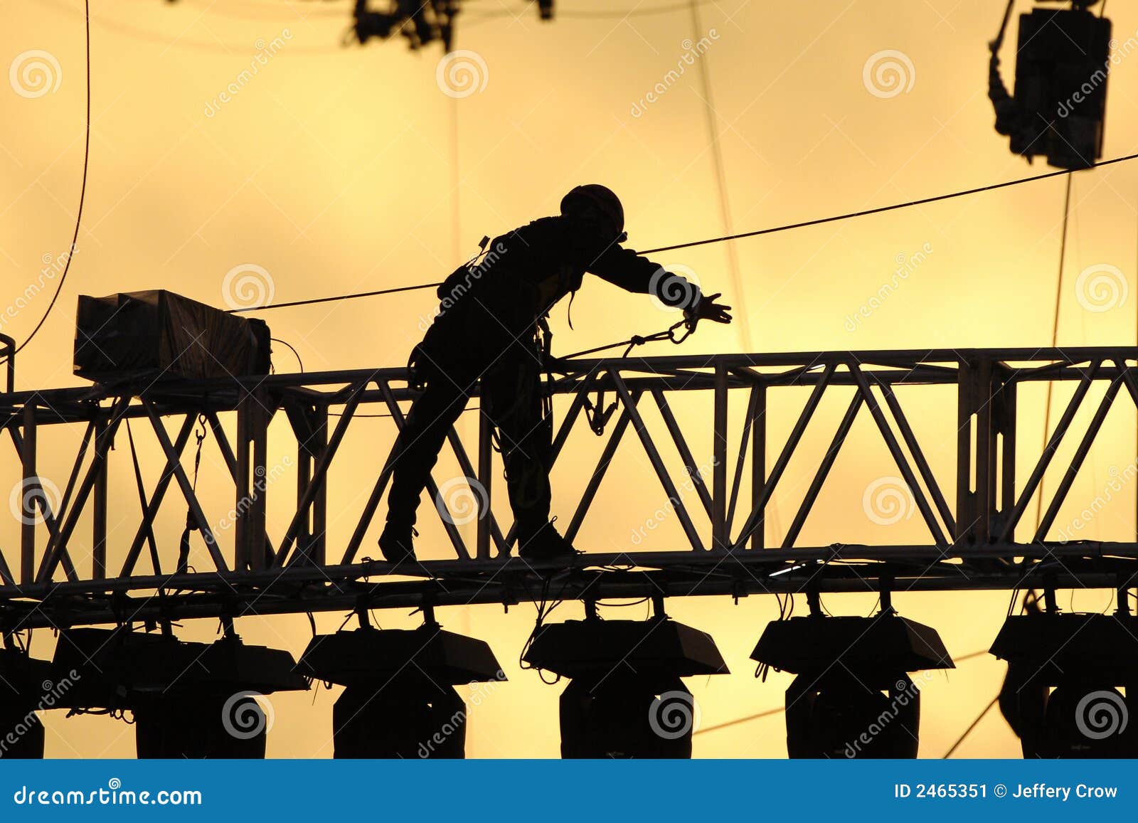 Shadow worker stock image. Image of silhouette, sunset - 2465351